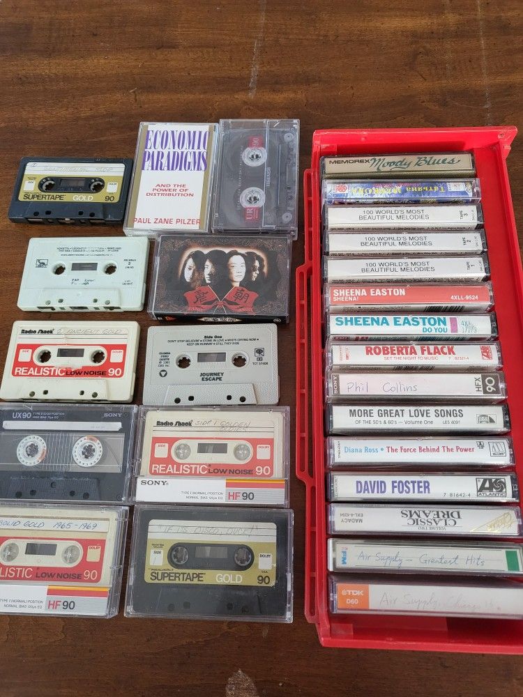Lot Vintage Great Collection Of Rock music & Children Music Cassettes ...