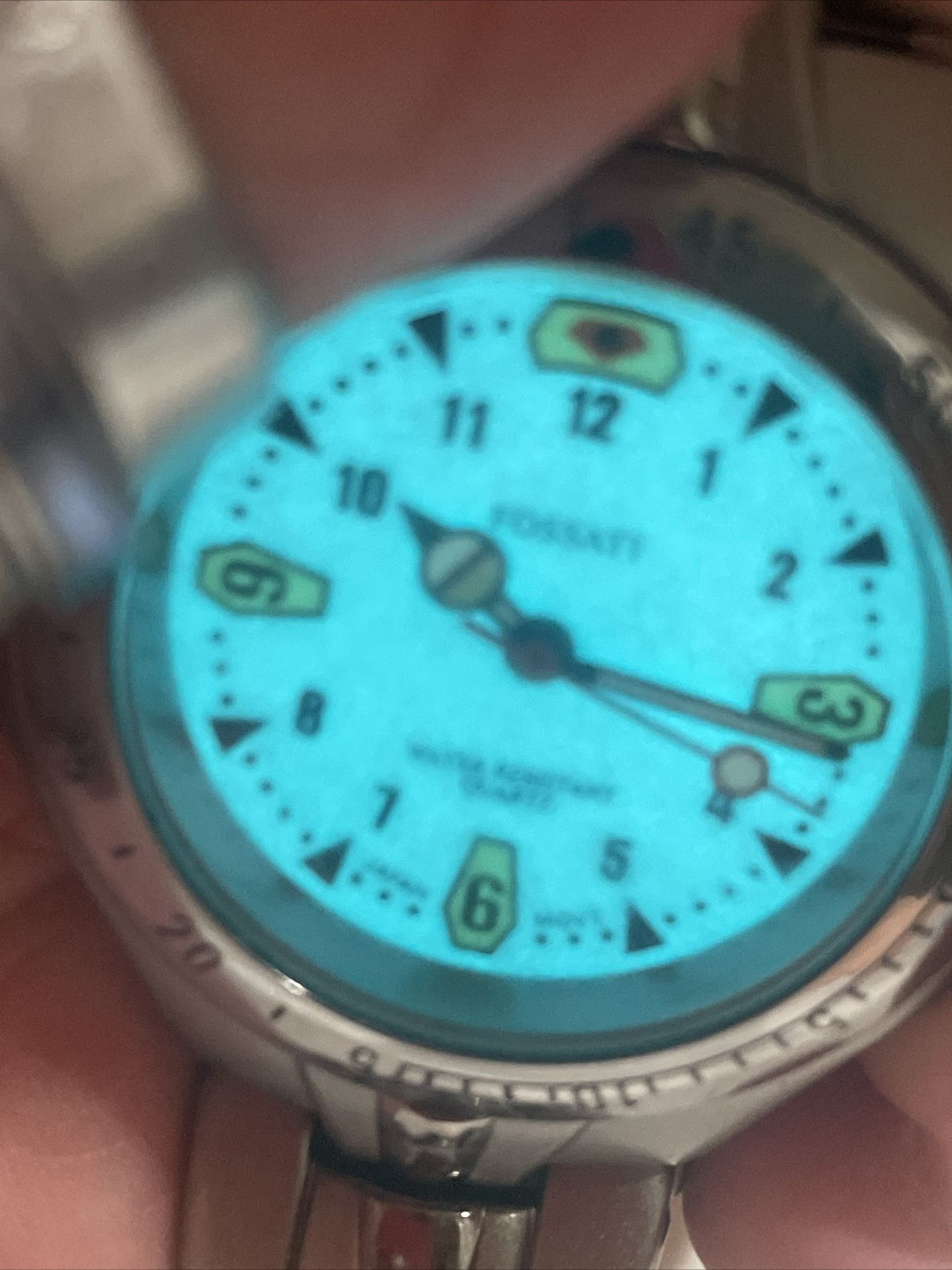 FOSSATI:MENS' METAL-BAND TITANIUM FINISH 2000 DIAL ANALOGE QUARTZ WATCH ...