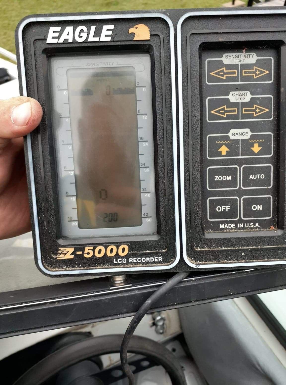 Eagle z-5000 fish finder for Sale in Donalds, SC - OfferUp