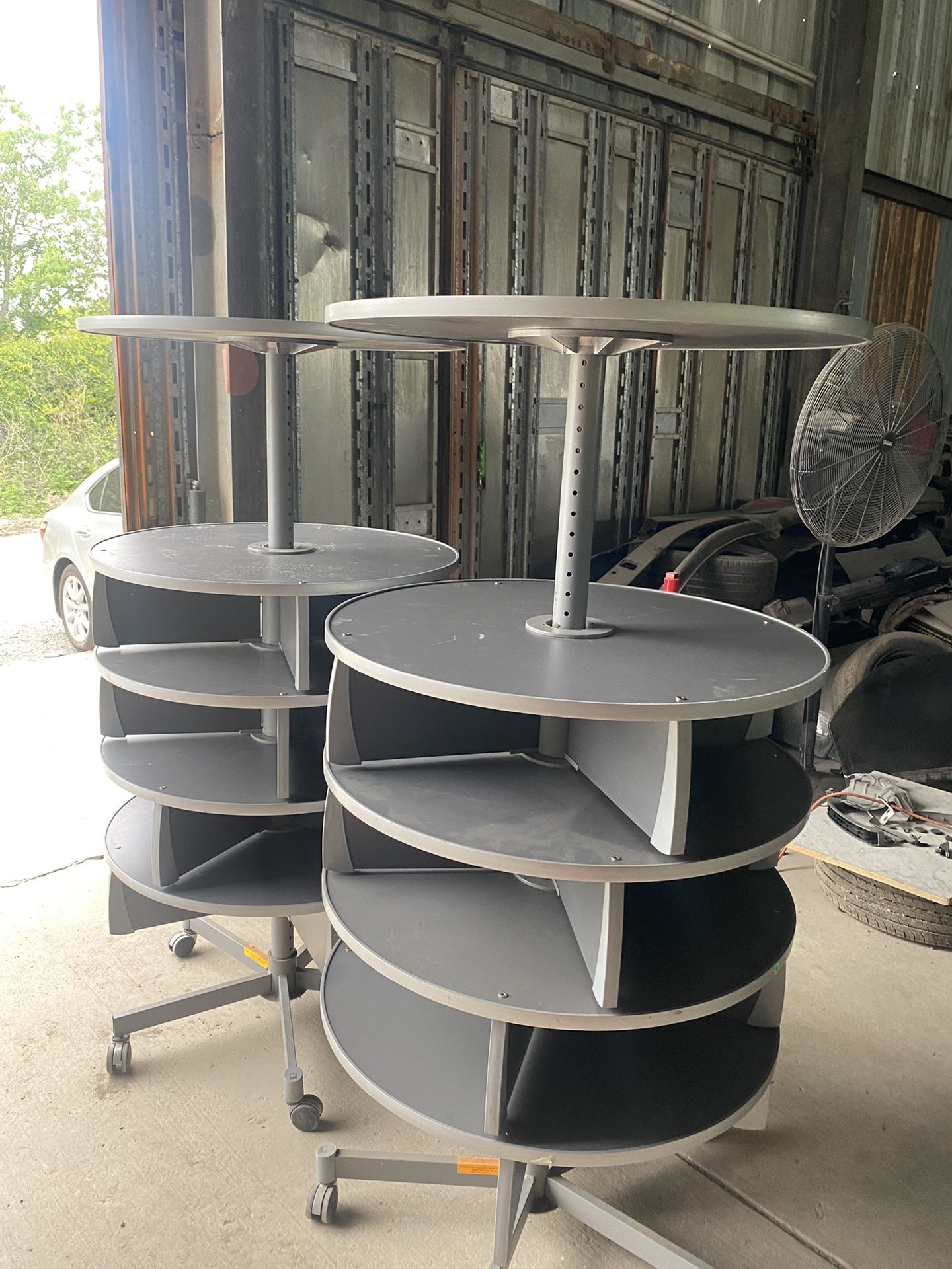 Rotary Binder Carousel, 30-Space Countertop Model Chart Pro, 44% OFF