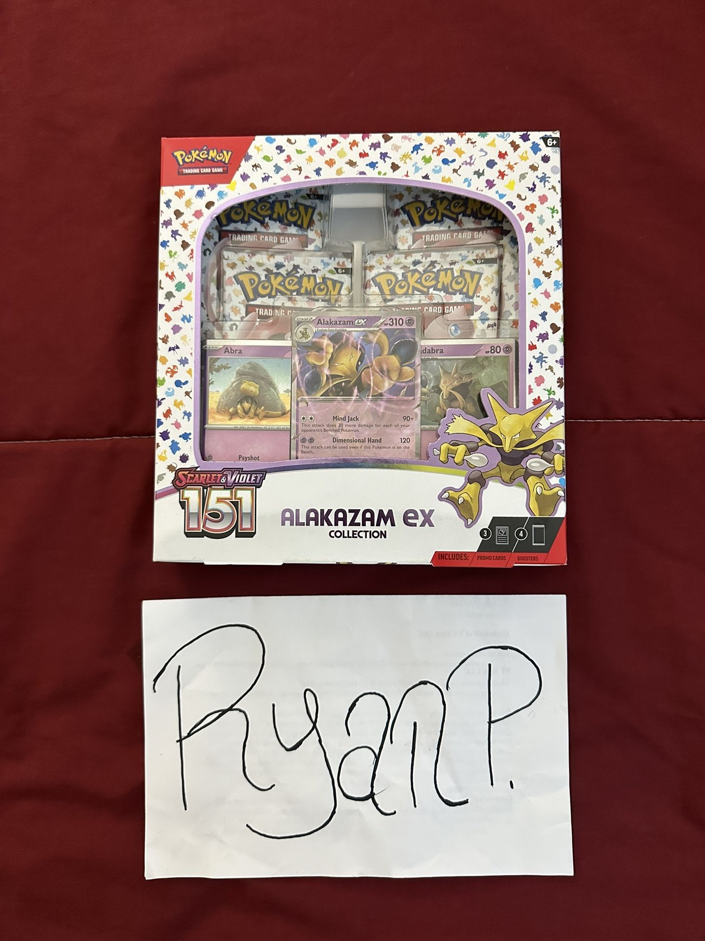 Pokémon 151 Scarlet & Violet Alakazam Ex Collection for Sale in Las ...