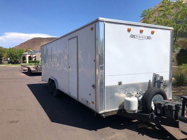 2005 - 28’ CARSON (RACER) TRAILER COMPLETELY RACE READY, HAS EVERYTHING ...