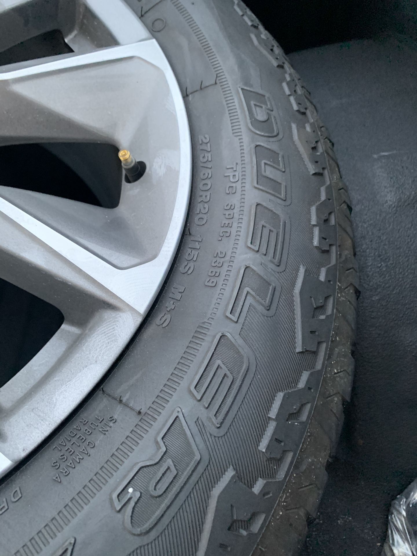 Completed set of tires and wheels new style 2019-2020. Chevrolet ...