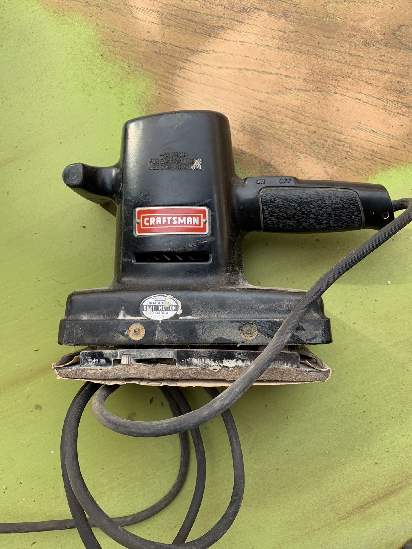 Craftsman Straight-Line Dual Motion Or Orbital Sander for Sale in ...