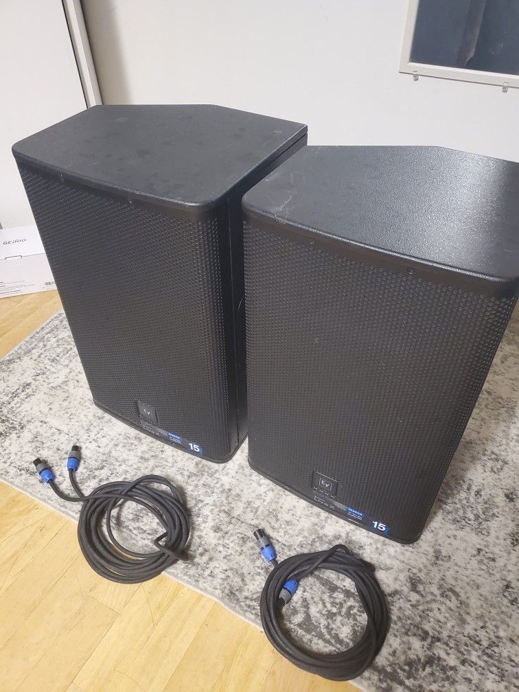 Two Speakers Electro Voice ELX115 Passive for Sale in Pompano Beach, FL ...