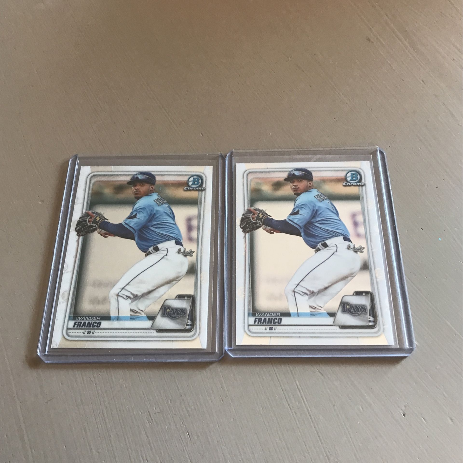 2020 Bowman Chrome Wander Franco (2) for Sale in Tumwater, WA - OfferUp