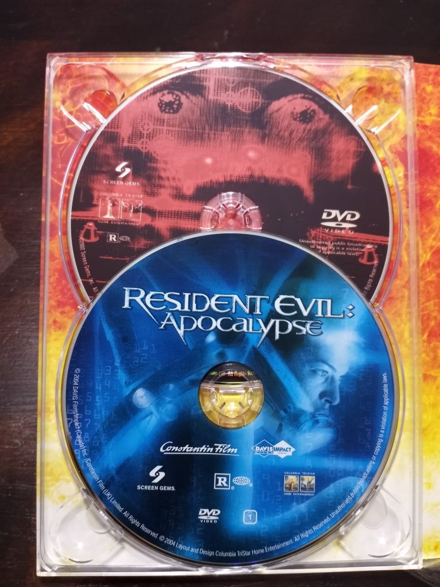 RESIDENT EVIL TRILOGY DVD for Sale in Miami Gardens, FL - OfferUp
