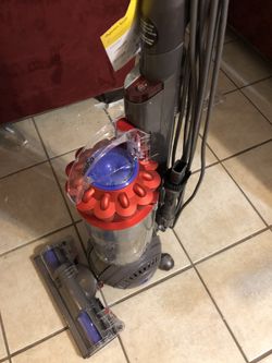 Dyson Vacuum Red