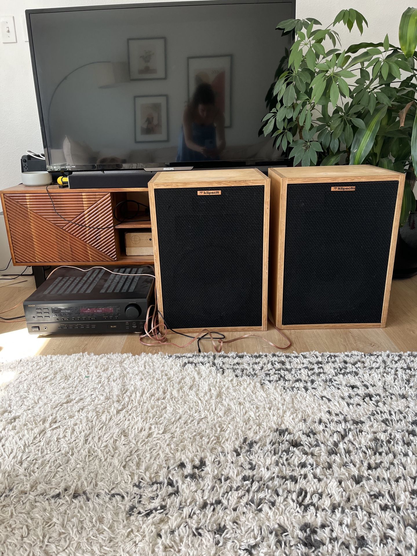 Klipsh HBR Speakers And Denon Receiver for Sale in Seattle, WA - OfferUp