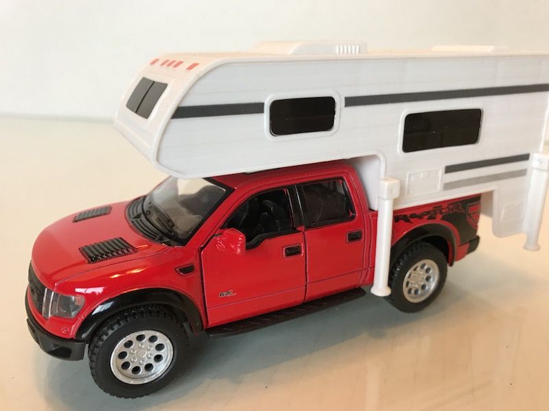 KINSMART - 2013 FORD F-150 SVT RAPTOR SUPERCREW TRUCK CAMPER for Sale ...