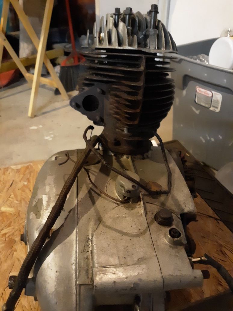 Sears allstate 175cc twingle puch motorcycle engine. for Sale in ...