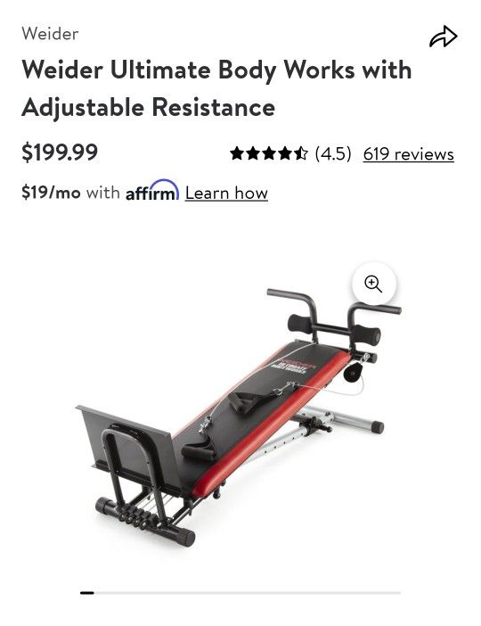Weider Ultimate Body Works Adjustable Incline Exercise Bench | ppgbbe ...