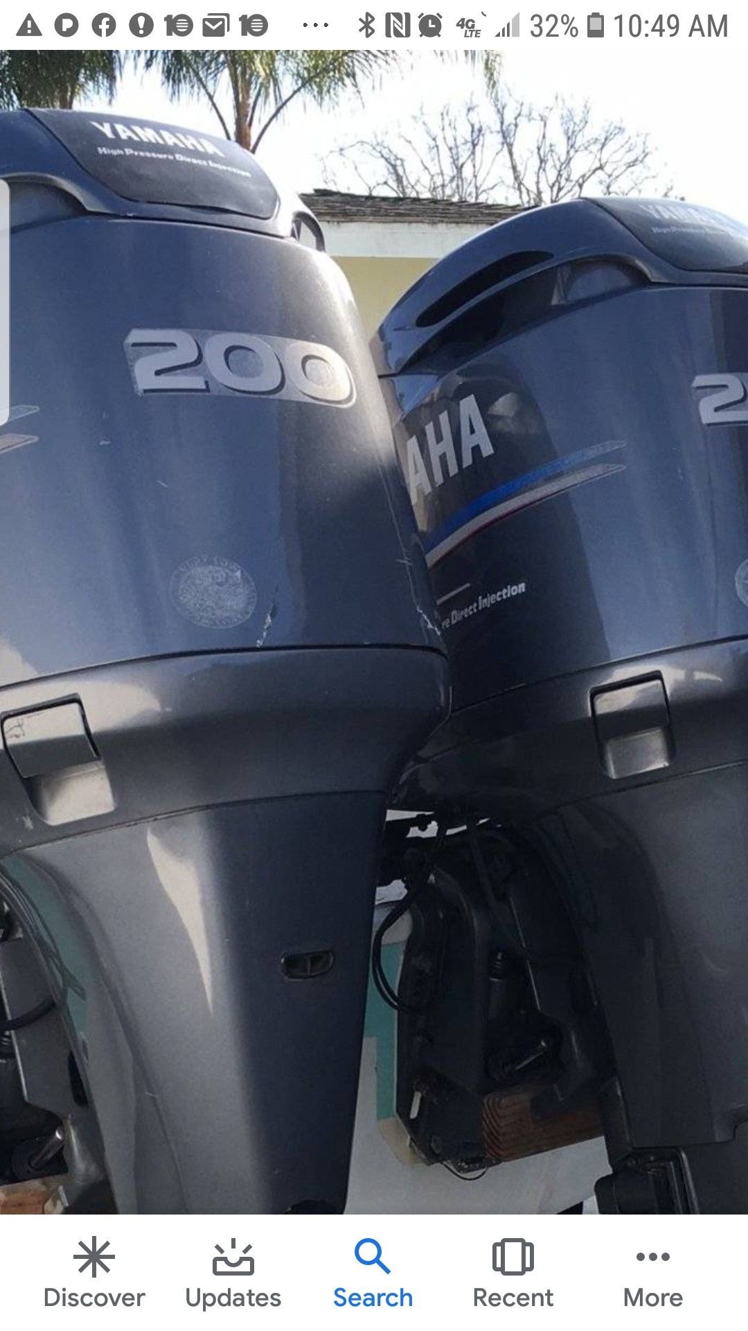Yamaha hpdi 200hp for parts for Sale in Miami, FL - OfferUp