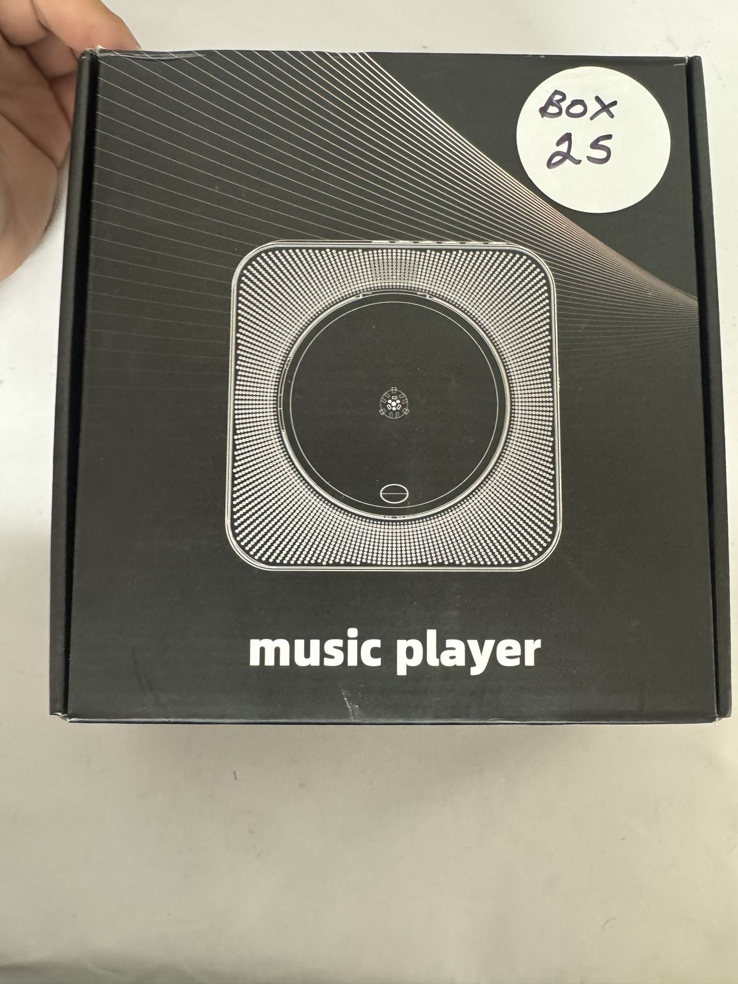 Desktop Vertical CD Player with Speakers Hifi, Portable CD Players Pink ...