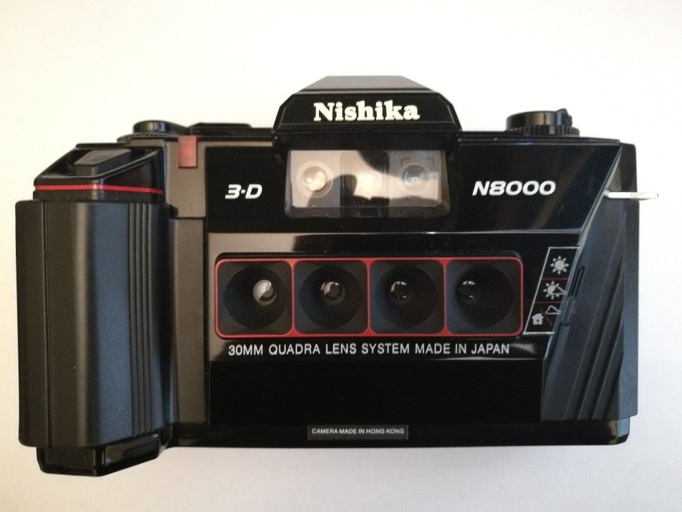 Nishika N8000 35mm Quadrascopic Stereo 3D Lenticular Camera for Sale in Downey, CA - OfferUp