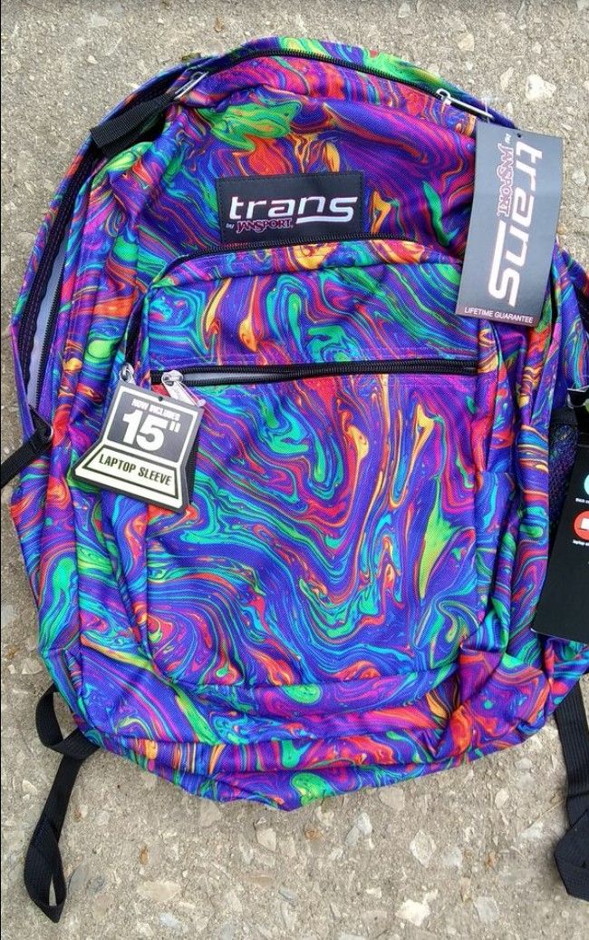 Jansport Trans 'Supermax Size,' Backpack New, Can Fit Bullet Proof ...
