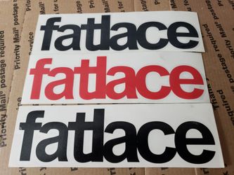 Fatlace Sticker