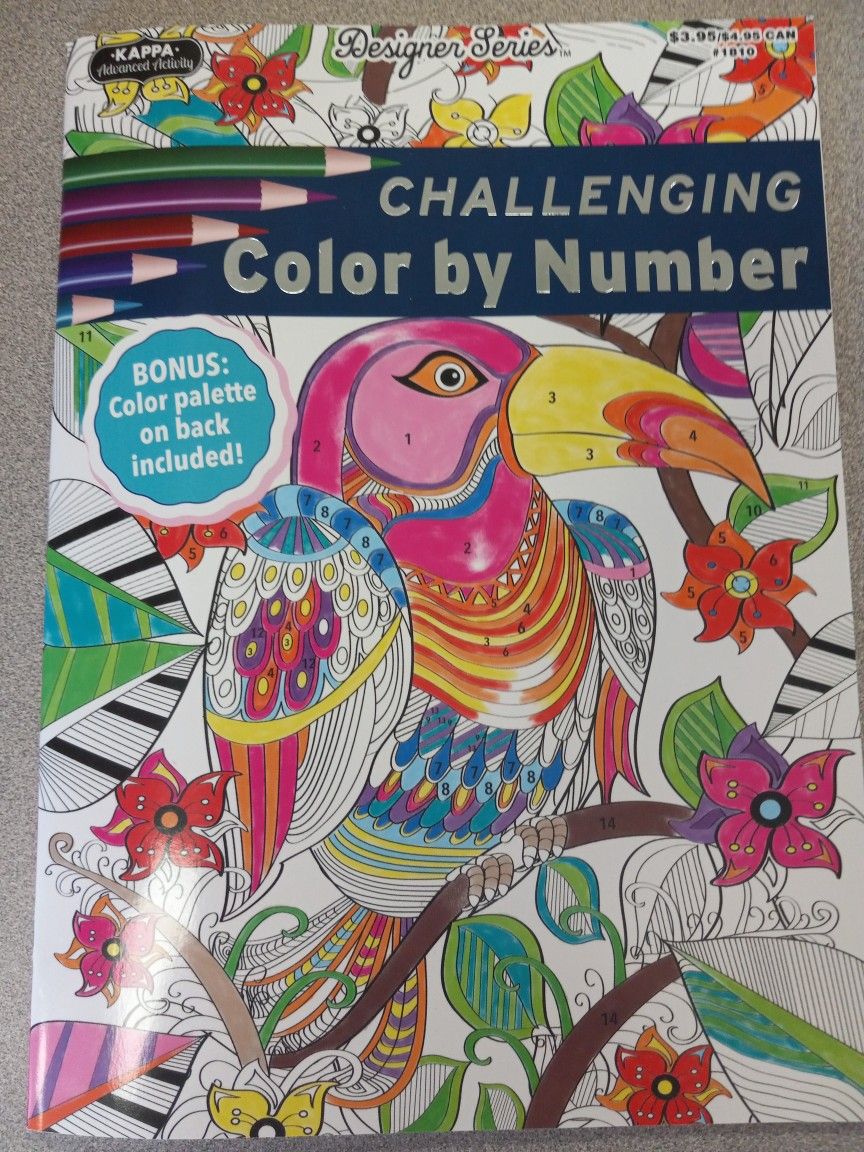 Challenging Color By Number