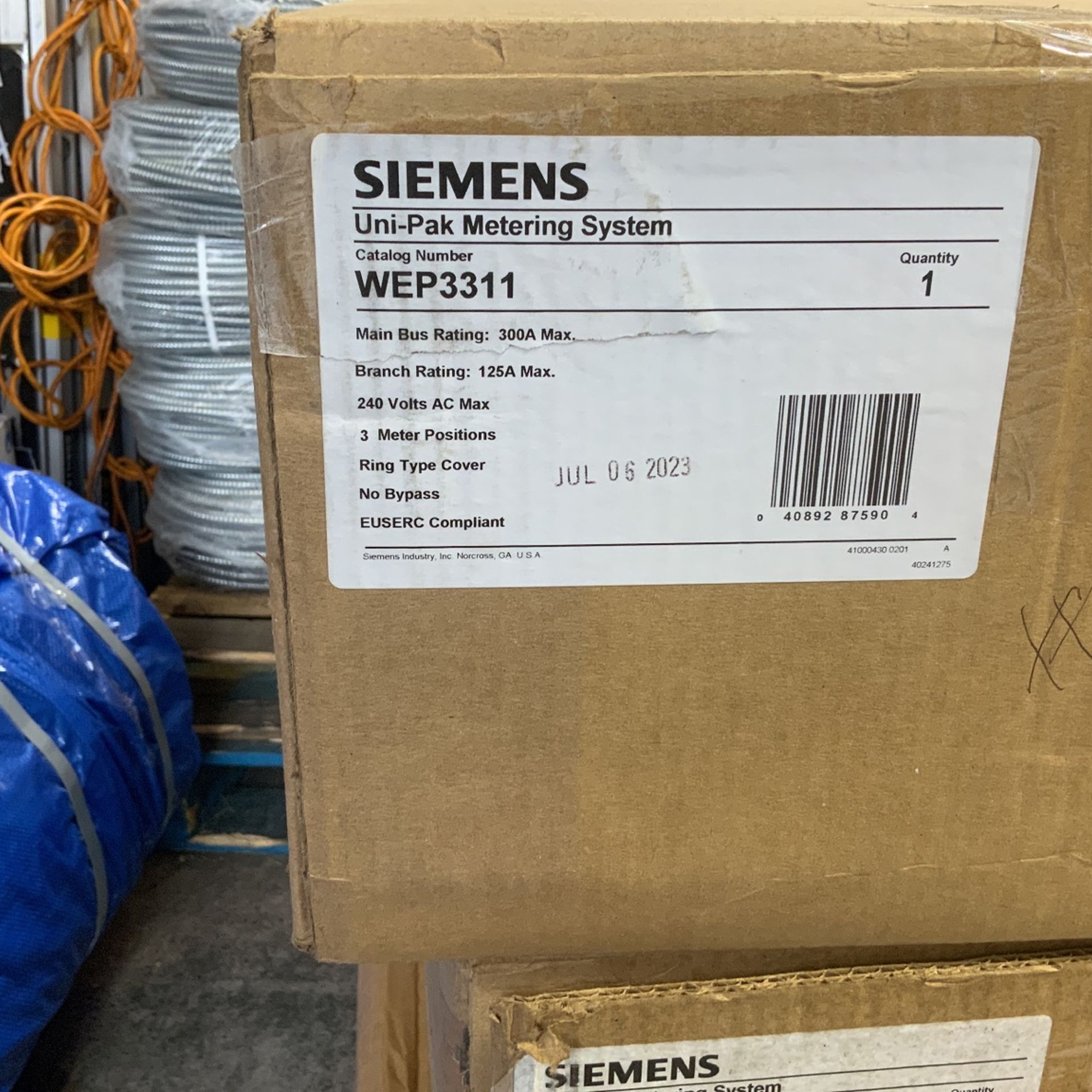 WP3311 SIEMENS 3-GANG METER PANEI $3000 for Sale in Los Angeles, CA ...