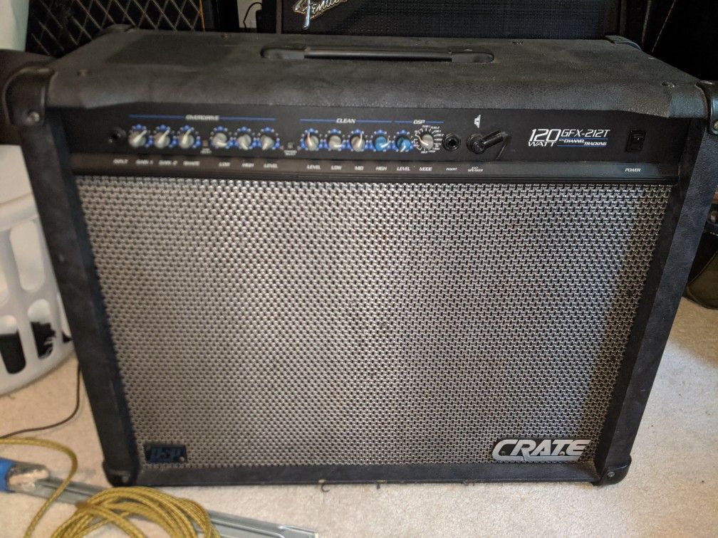 Crate GFX-212T guitar amplifier for Sale in Plano, TX - OfferUp