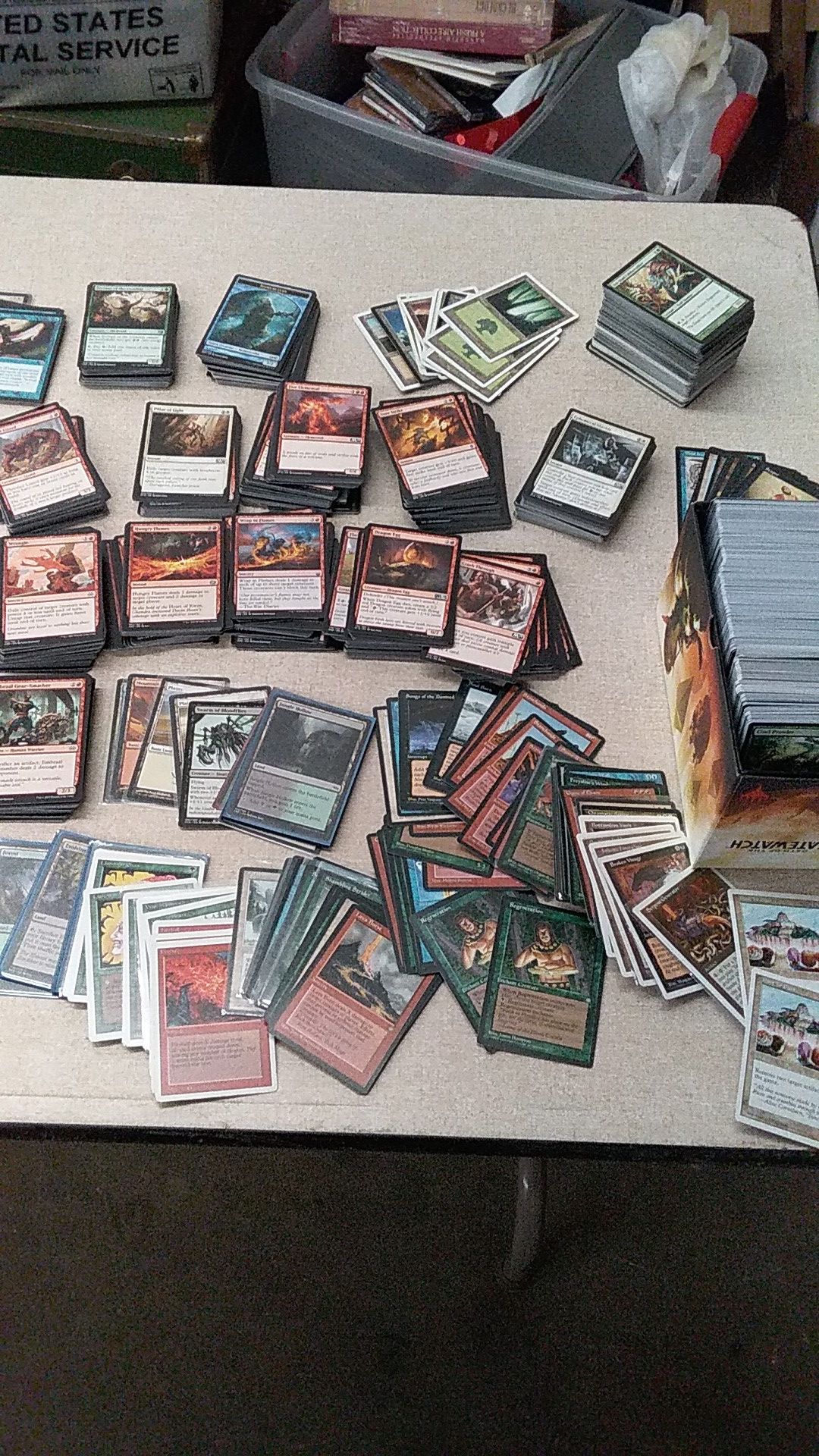 Magic the Gathering Trading Card Estate Collection Lot Boxes Old New ...