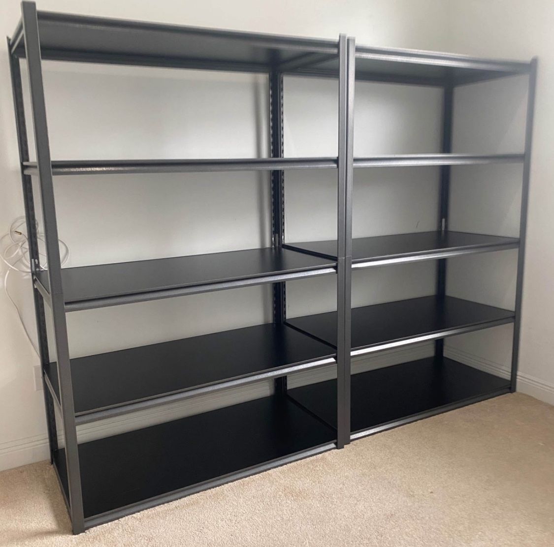 2 Heavy-Duty Edsal Muscle Rack 5-Shelf Units for Sale in Hollywood, FL ...