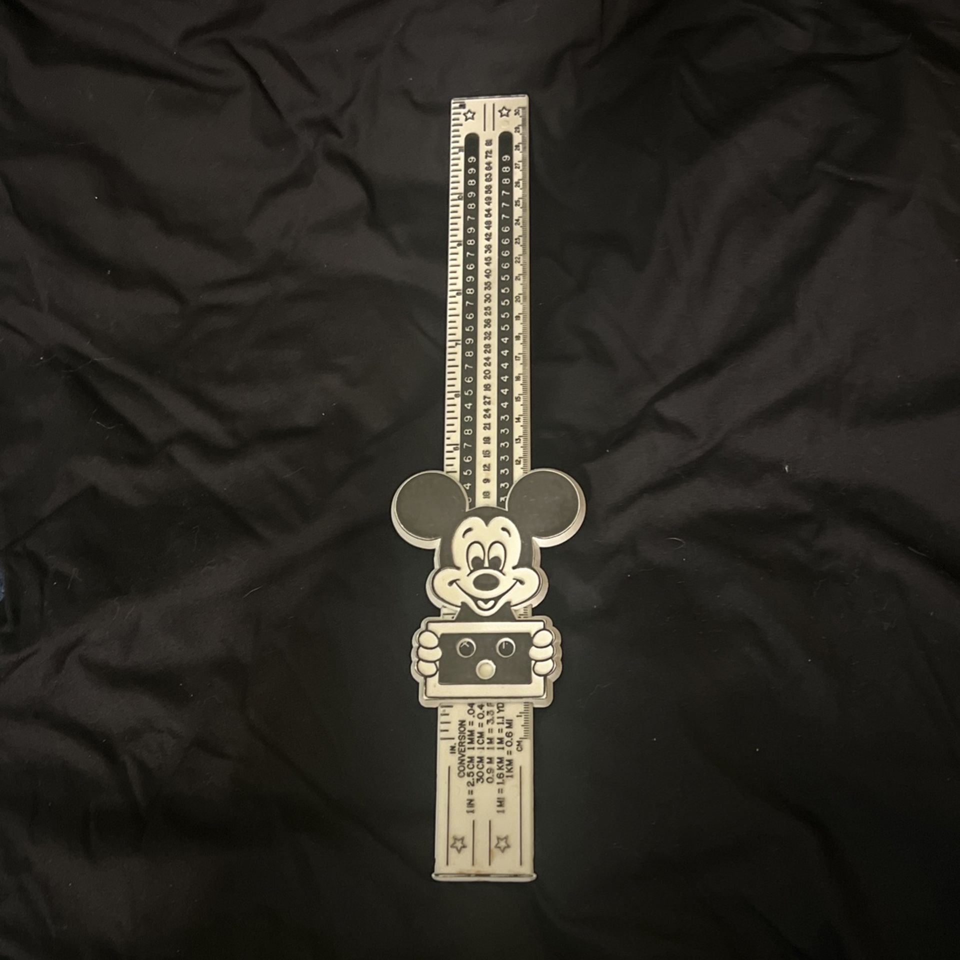 Vintage 1982 Disney World Mickey Mouse Slide Conversion Ruler for Sale ...