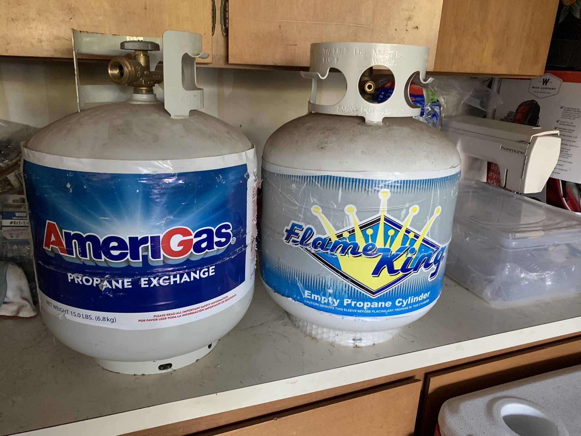 Two 15lb Propane Tanks for Sale in Port Orchard, WA - OfferUp