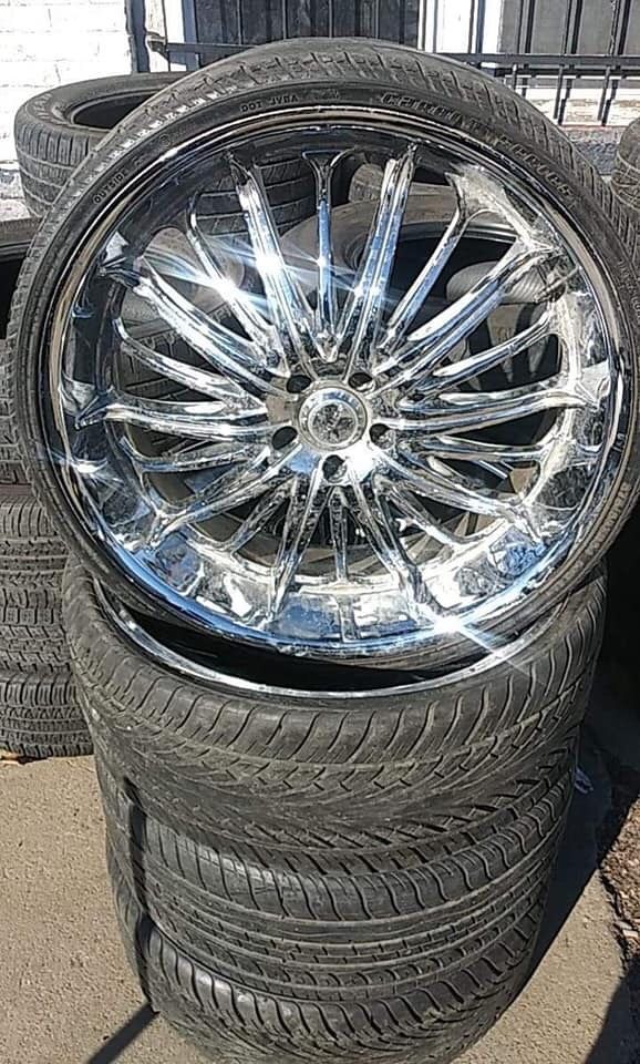 Akuza 24 inch rims(UPDATE) for Sale in North County, MO - OfferUp