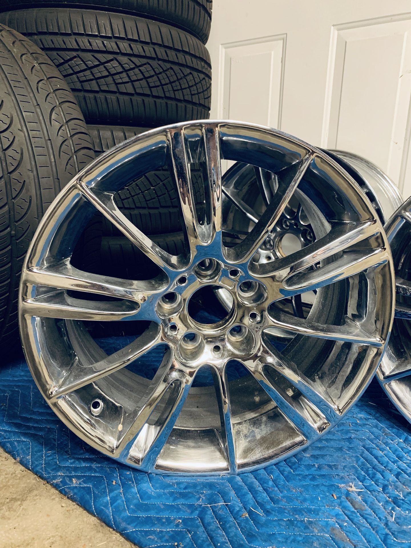 BMW OEM M Sport Style 193 18" inch wheels rims E90 E91 E92 N54 N55 for ...