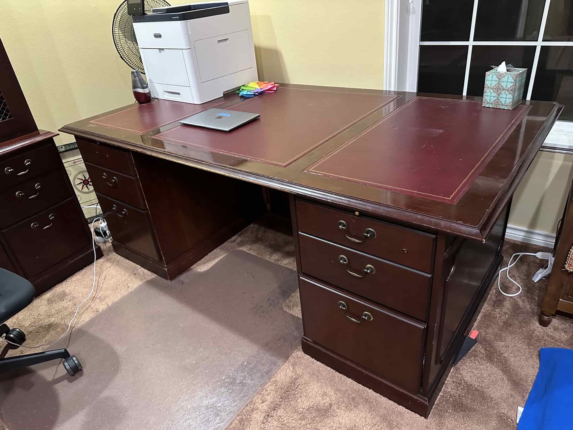 Solid Cherry Wood Desk For FREE for Sale in Hillsboro, OR - OfferUp
