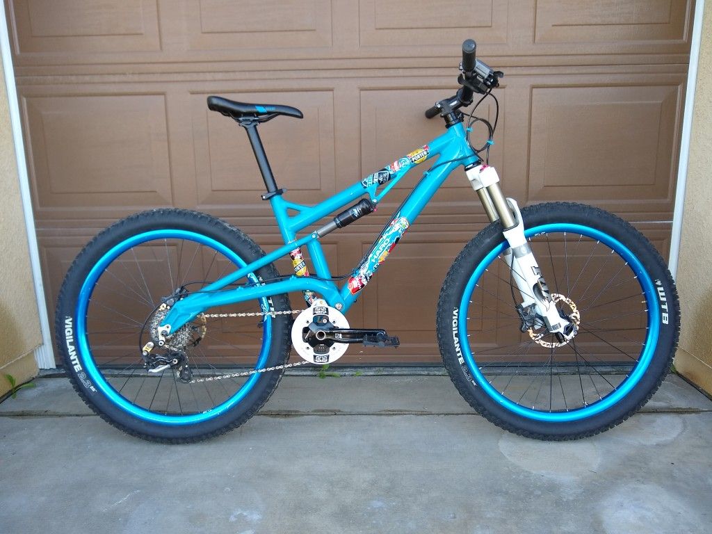 $500 FIRM Haro Porter Slopestyle Full Suspension Mountain Bike With Air ...