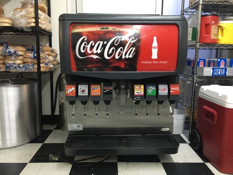 Coke Fountain Machine with Ice Hopper, 8 Flavor for Sale in Spartanburg ...