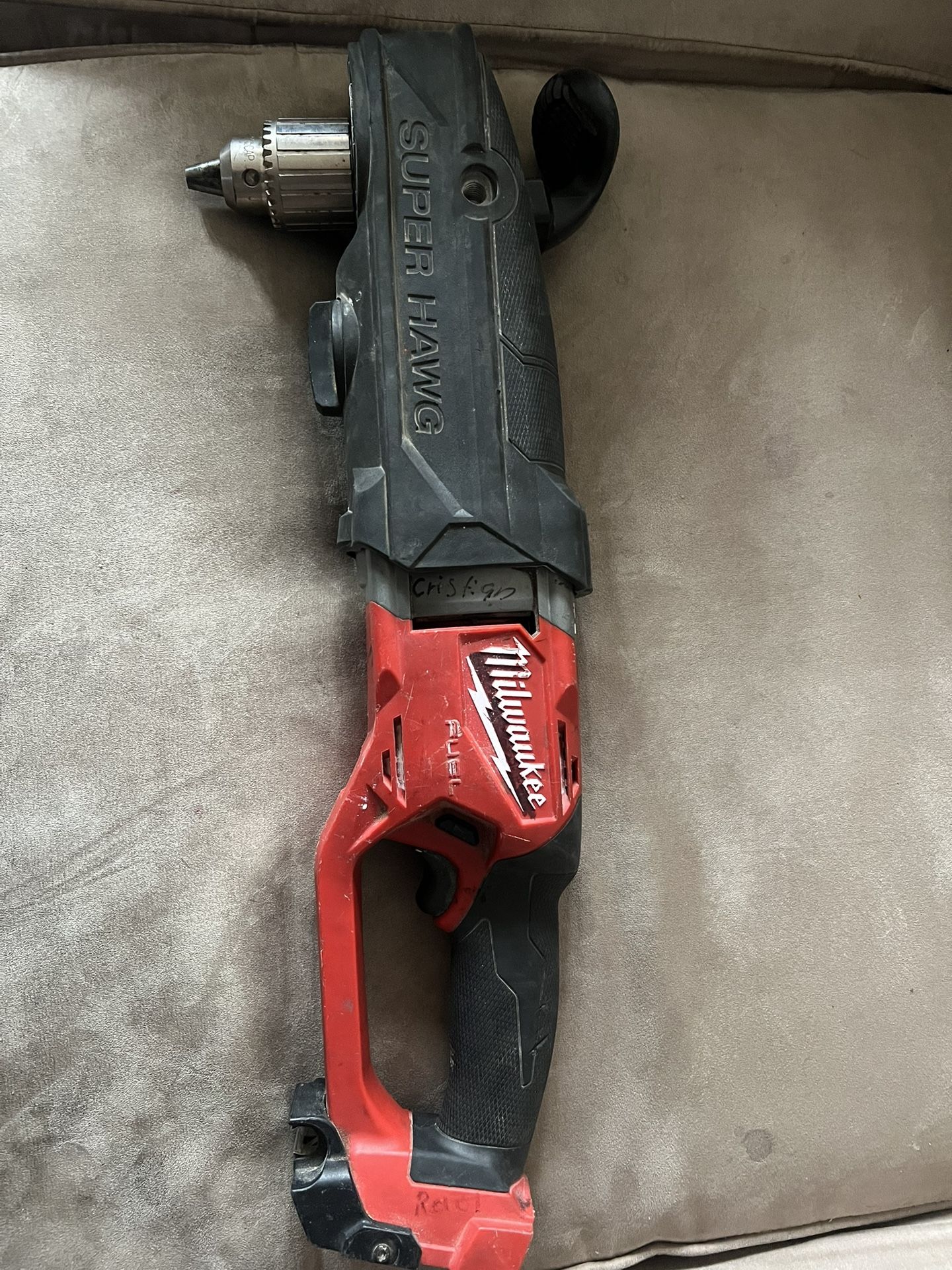 Milwaukee M18 Fuel Brushless Super Hawg 2809-20 Right Angle Drill for ...