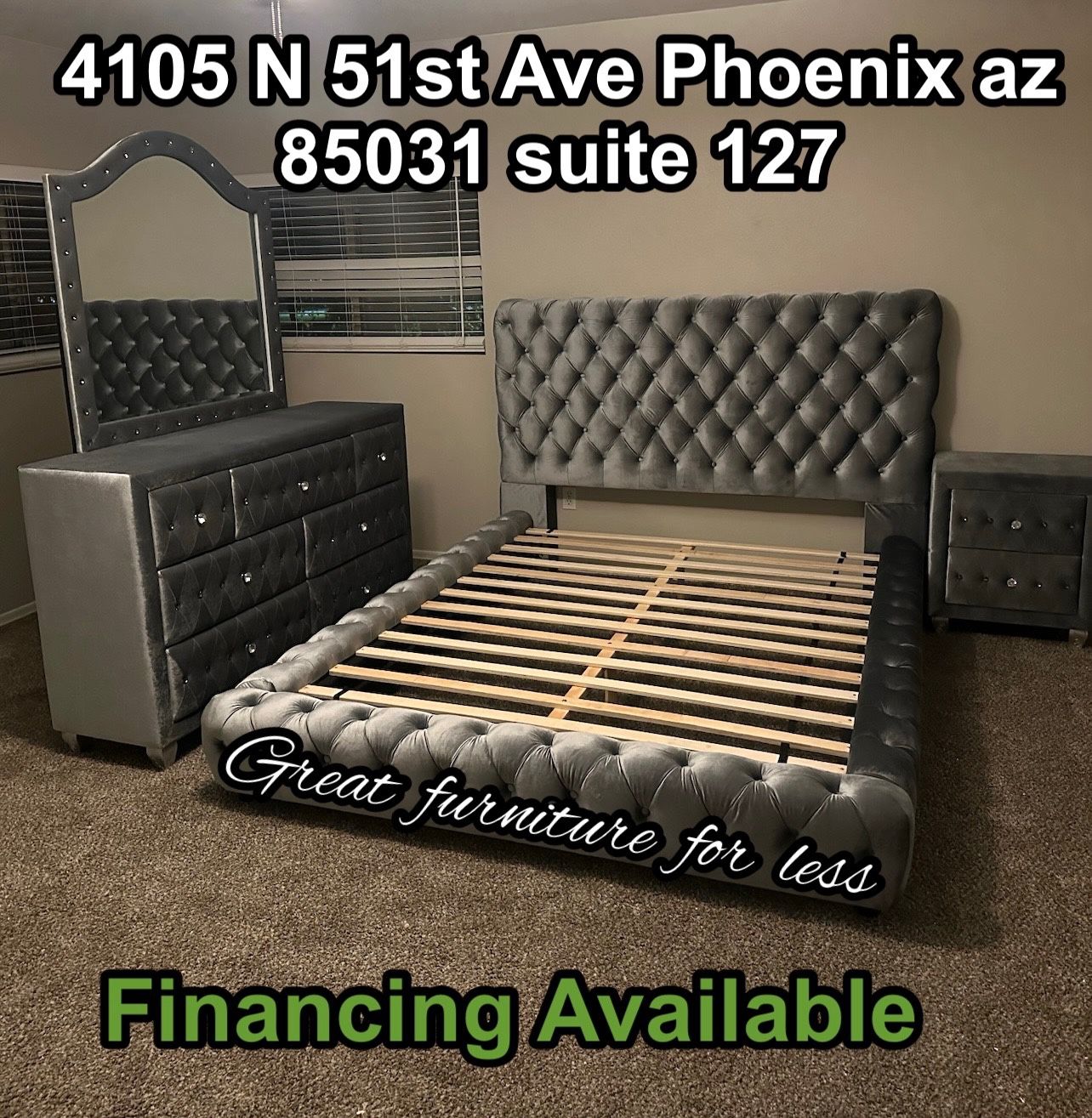 King Size Bedroom Set Brand New for Sale in Phoenix, AZ - OfferUp