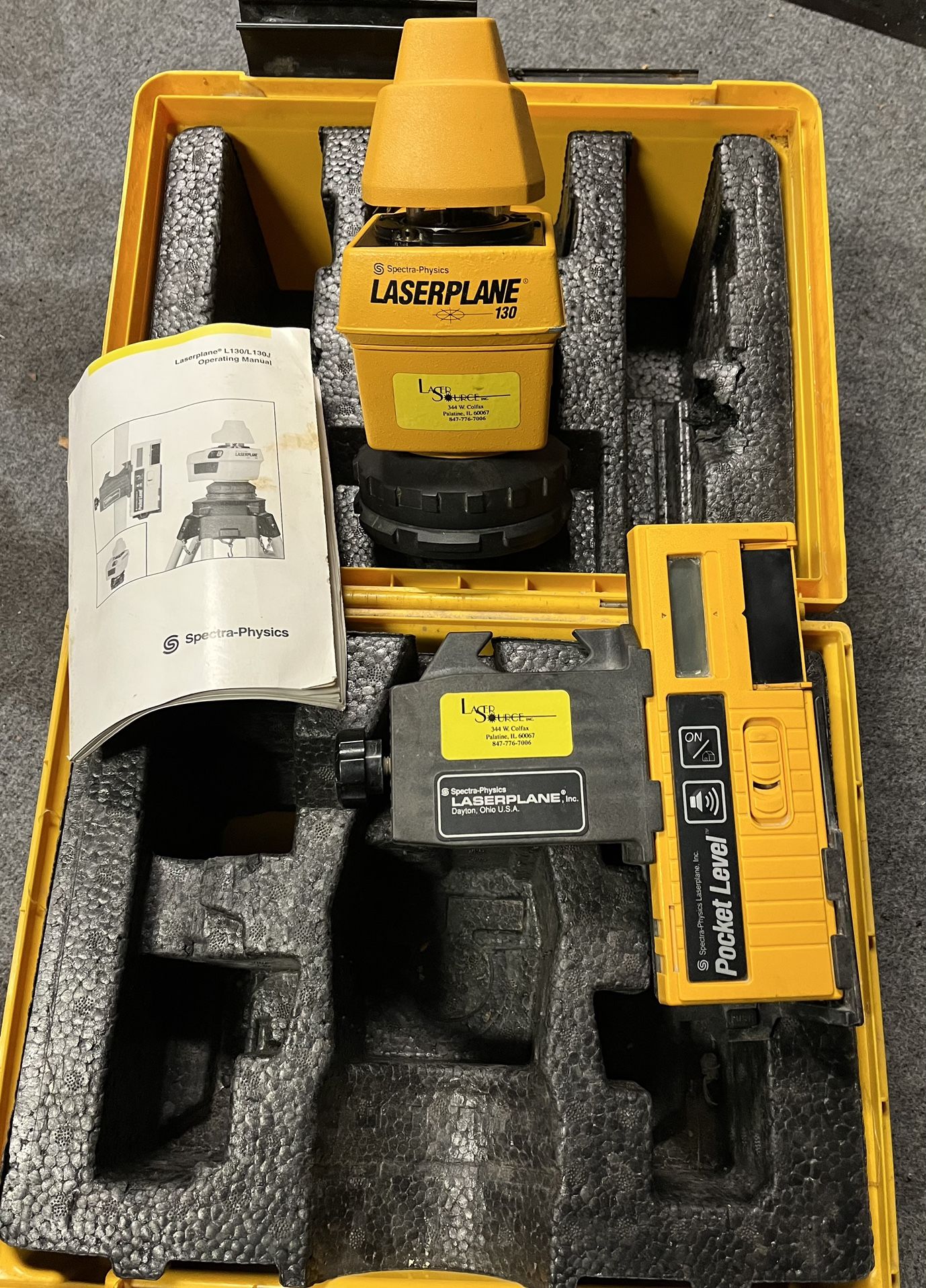 Laserplane leveling system store