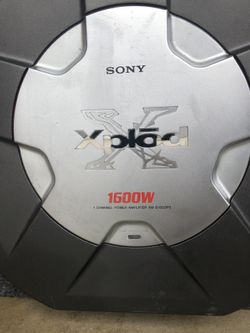 Sony Xplod Subwoofer 1500w
