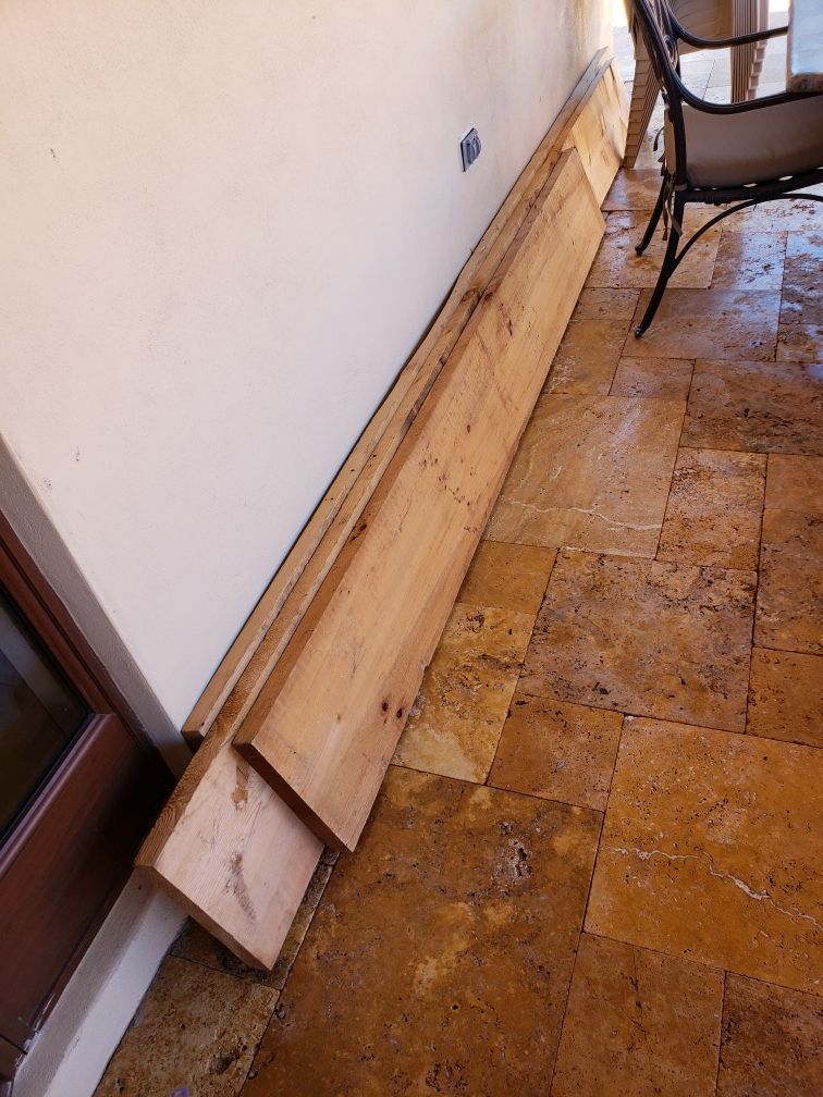 Cedar Wood Facia Board 2 pieces of 2x12x12 and 1 piece of 2x12x8 for ...