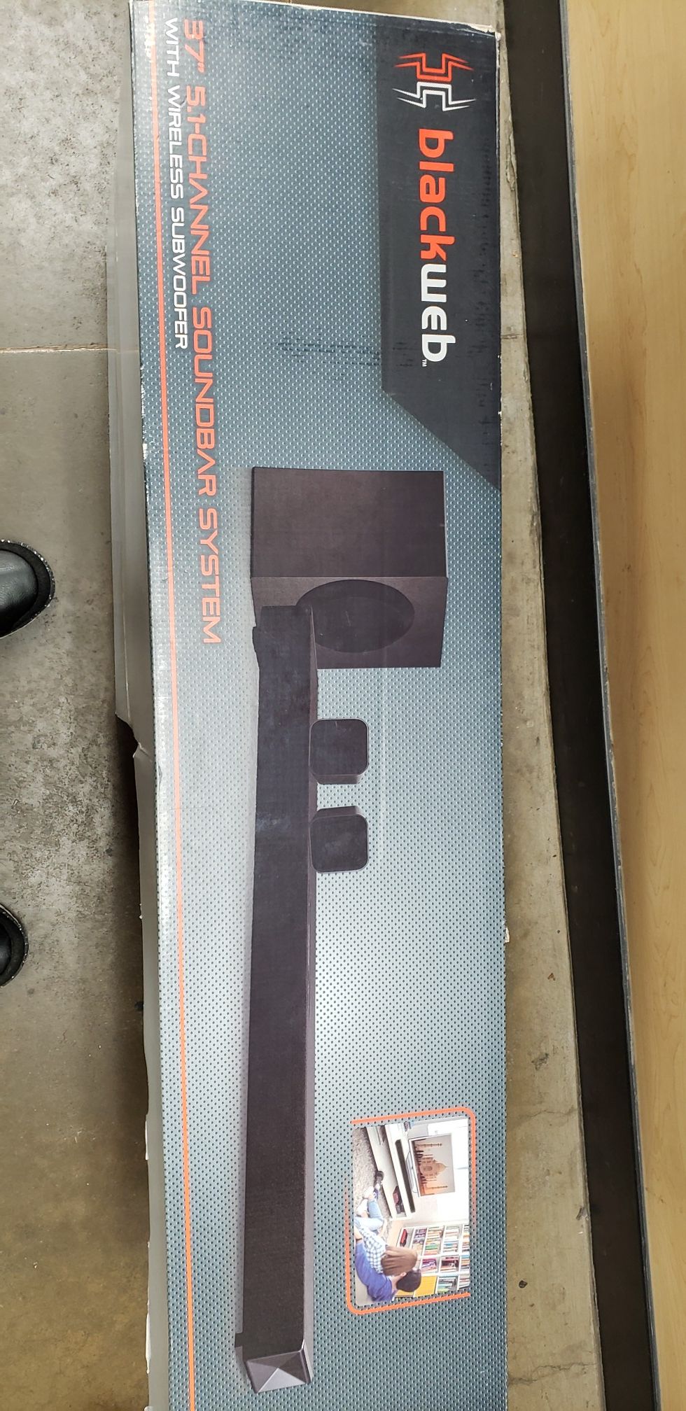 Channel Soundbar Blackweb Soundbar 37 37” Blackweb Soundbar