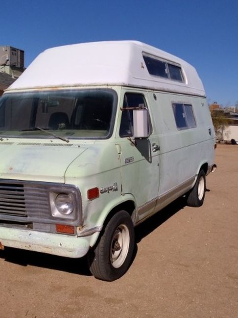 1972 Chevy Turtle Top Camper Van for Sale in Yucca Valley, CA - OfferUp