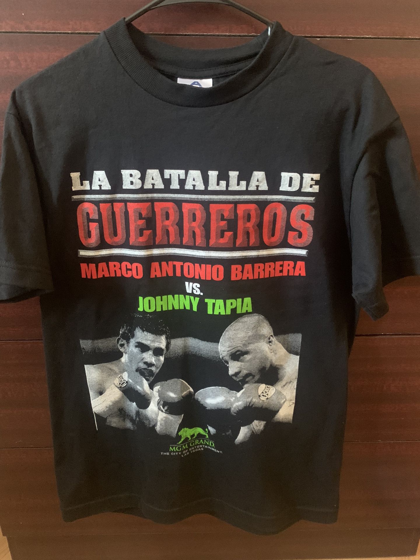Johnny Tapia Marco Barrera Vintage Boxing T Shirt Size Medium for Sale ...
