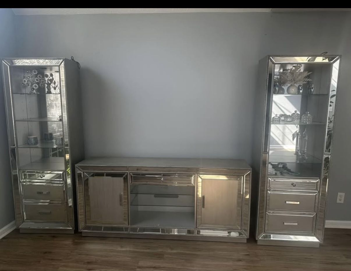 Silver Buffet And Two Sides for Sale in San Antonio, TX - OfferUp