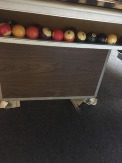 Brunswick Edgebrook Pool Table With Accessories for Sale in Commack, NY ...