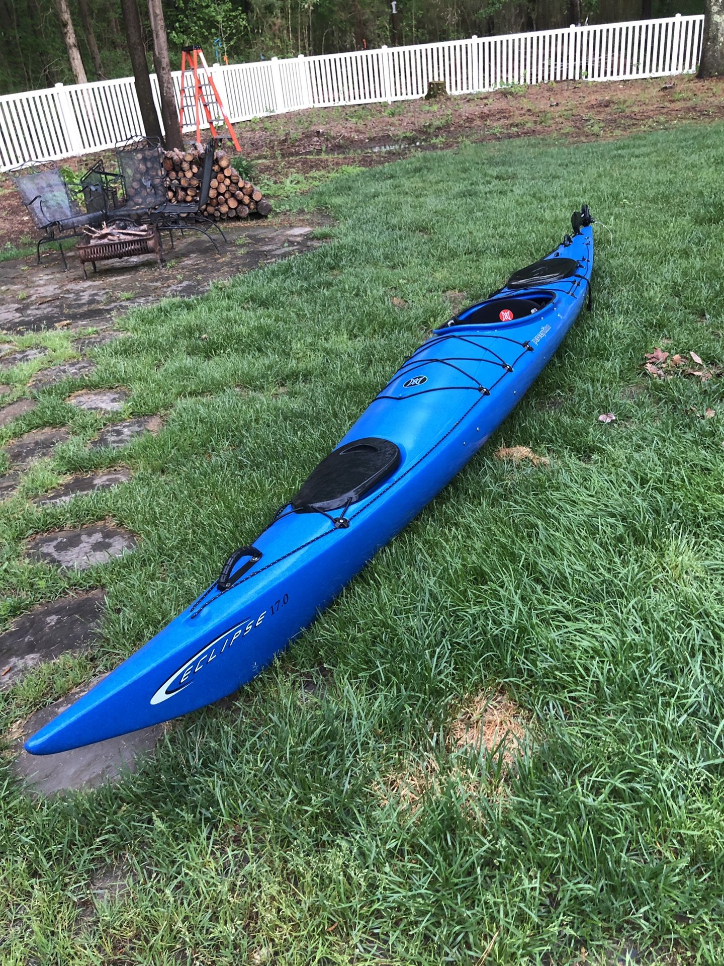 Perception Eclipse Sea Kayak 17” with accessories for Sale in ...