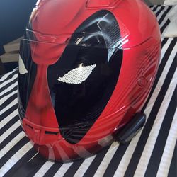 Deadpool Motorcycle Helmet