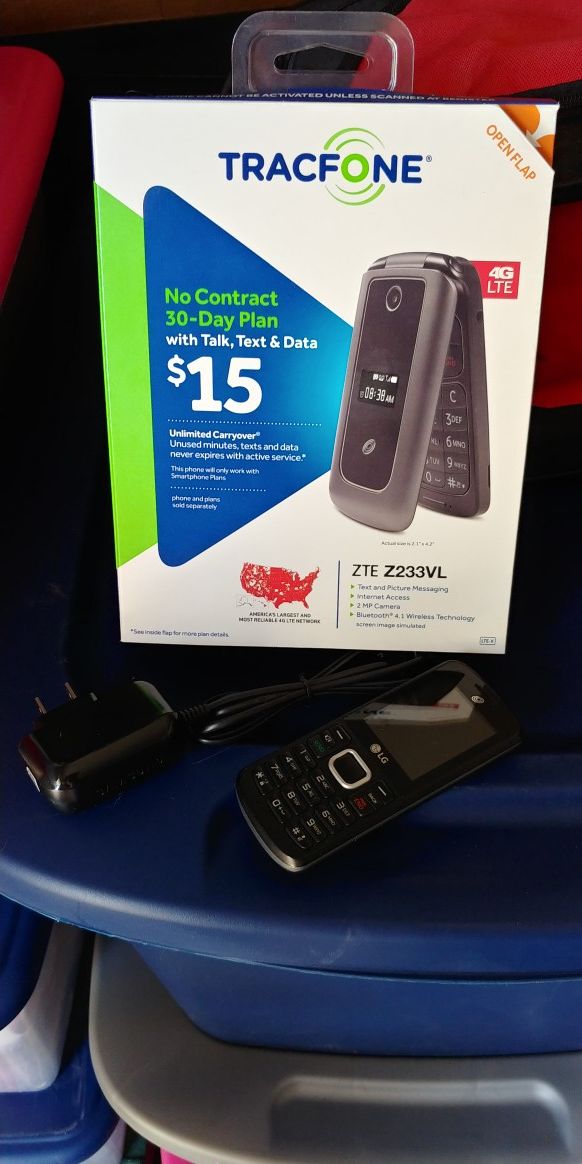 Flip Phone, NEW, ONLY OPENED, Trac Phone !!! for Sale in Sun City, AZ ...