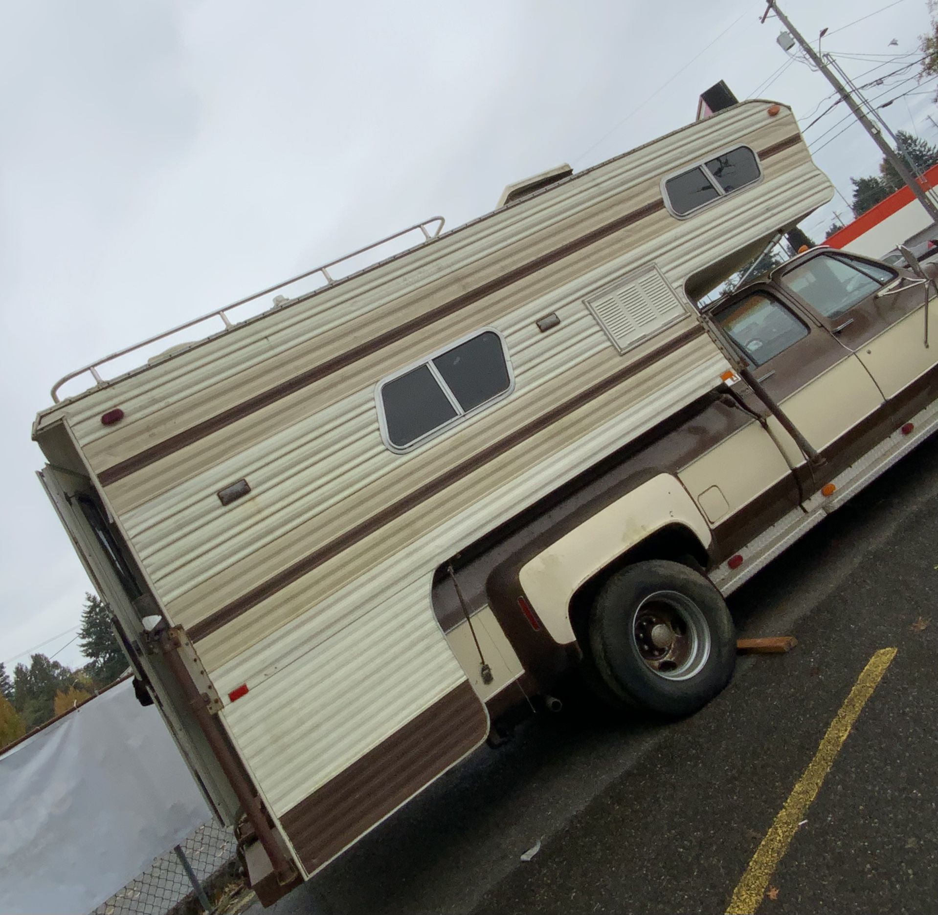 1979 LANCE Truck Camper loaded fully self-contained shower toilet ...