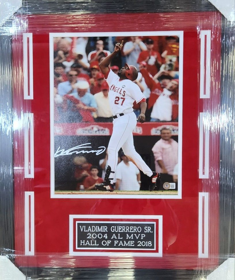 Padres Fernando Tatis Jr Signed, JSA-Certified, Custom-Framed, Large-Size Photo Display Piece ...