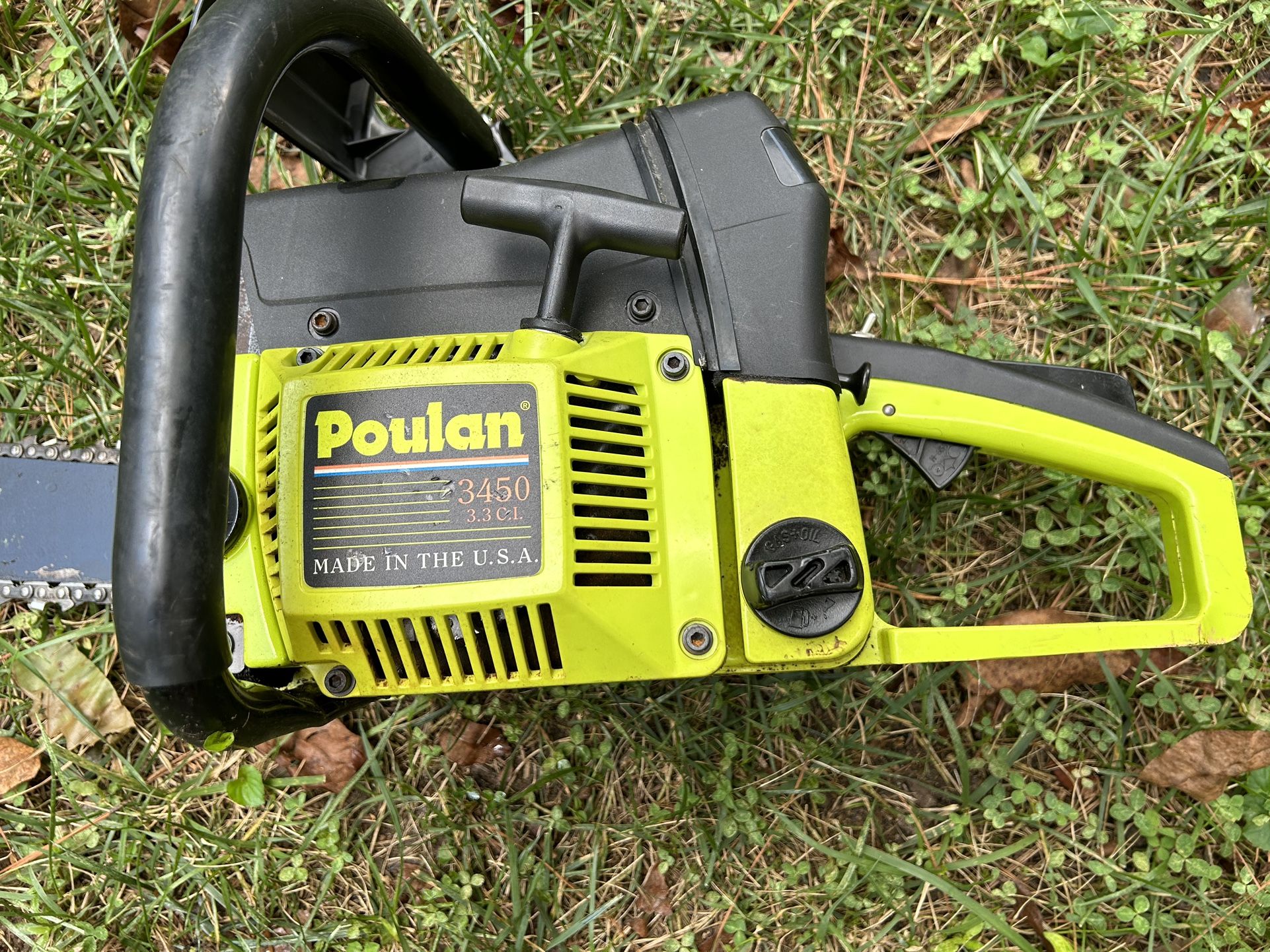 Poulan 3450 chainsaw store