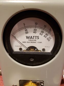 Ham or cb Radio BIRD 43 WATT METER PLUS SLUGS for Sale in Greenwood, IN ...